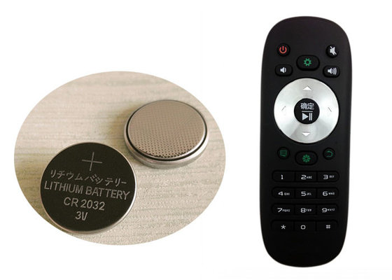 Batería de la alta capacidad Cr2032 3v, batería del botón de la pila para el control remoto de la TV
