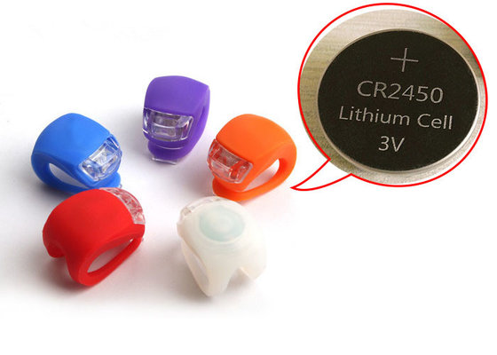 La batería recargable del litio 3v, Indsutrial primario supervisa la célula Cr2450 3v 6.4g