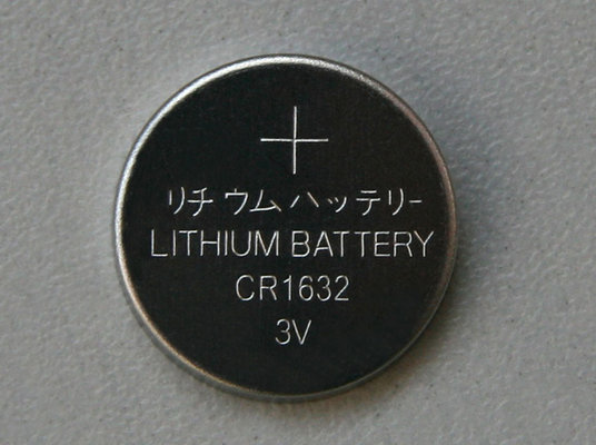 Célula CR2016 90mAh durable 1.7g de la moneda del litio de la densidad de alta energía