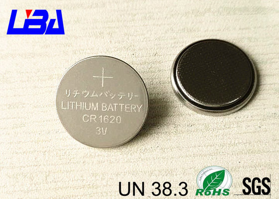Baterías 75mAh ligero 47kΩ del botón del litio de la alta capacidad CR1620