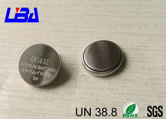 Larga vida ligera 120mAh de la batería del botón CR1632 de los relojes electrónicos