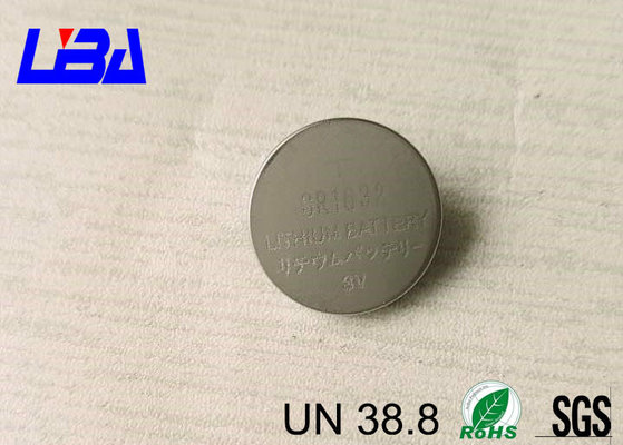 Larga vida ligera 120mAh de la batería del botón CR1632 de los relojes electrónicos