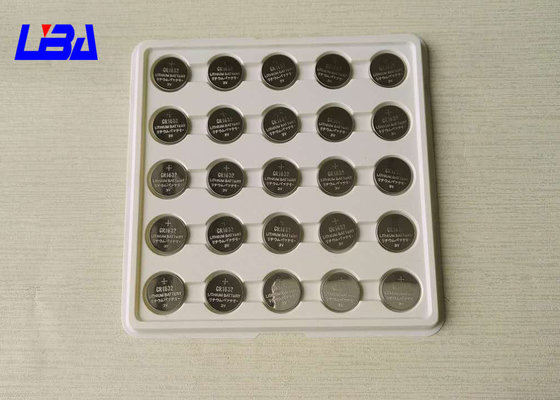 Larga vida ligera 120mAh de la batería del botón CR1632 de los relojes electrónicos