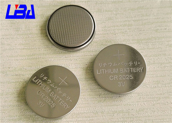 Batería del manganeso CR2025 3V del litio para el dispositivo de Digitaces del reloj de la calculadora