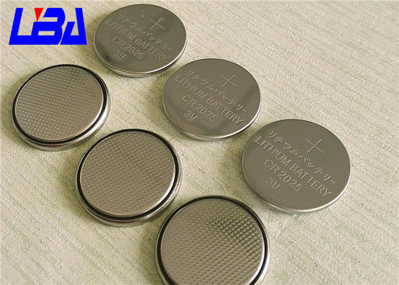 Batería del manganeso CR2025 3V del litio para el dispositivo de Digitaces del reloj de la calculadora