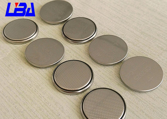 Audífono Li - batería de la célula de la moneda MnO2, batería de litio de la larga vida 3v Cr2025