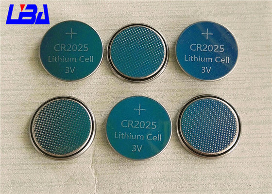 Batería primaria CR2032 CR2450 de Li/MnO2 CR2025 3V para el expediente del audio