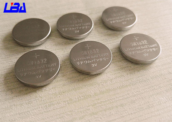 Batería de la moneda del tablero de interruptor CR2032 CR2025 3v, batería de LiMnO2 Cr1632 3v