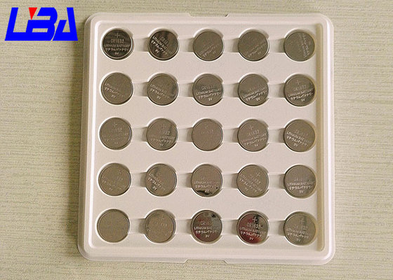 Batería de la moneda del litio de CR1620 CR1220 CR2032 CR2450, batería modificada para requisitos particulares Cr1632 3v