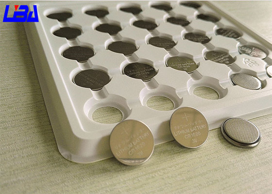 Diversa soldadura tabula la batería de la célula de la moneda, batería de litio de 3v 75mAh Cr1620