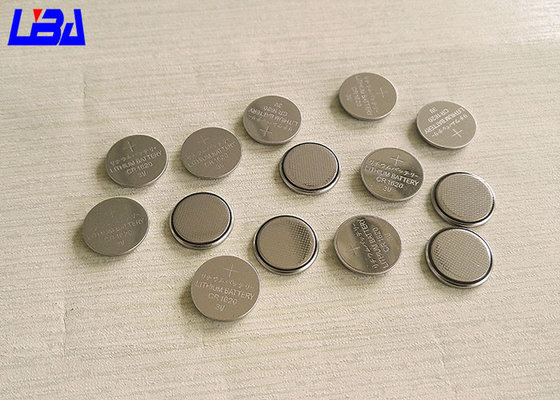 Diversa soldadura tabula la batería de la célula de la moneda, batería de litio de 3v 75mAh Cr1620