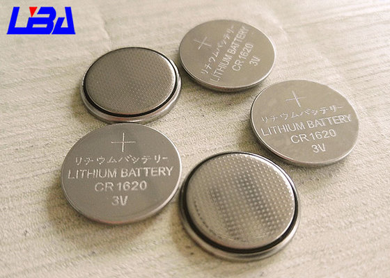 Batería de la moneda del litio del botón de la pila, batería del reloj de CR1220 CR2032 CR2450 Cr1620