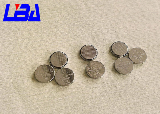 Batería de litio ligera 3v del CR 2032, batería del botón de la pila de la larga vida
