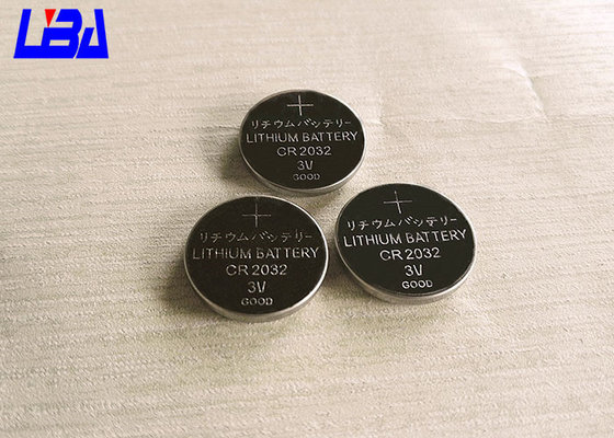 Baterías estándar del botón del litio de CR2032 240mAh para los juguetes eléctricos del reloj