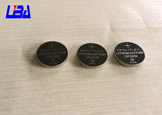 Larga vida recargable ligera de la batería de litio de 240mAh CR2032