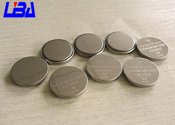 Batería primera de la moneda de LiMnO2 3v, artículo batería de litio de 3 voltios Cr2032 para la cámara