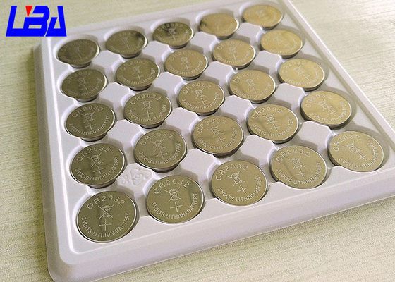Botón de la pila 240mAh del litio de la batería de la moneda de la serie 3V del CR para los juguetes electrónicos