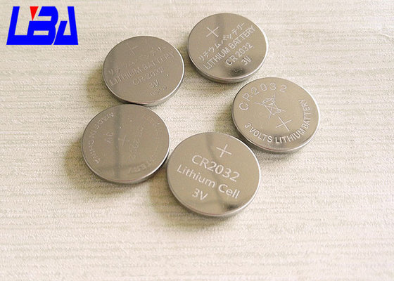 Botón de la pila 240mAh del litio de la batería de la moneda de la serie 3V del CR para los juguetes electrónicos