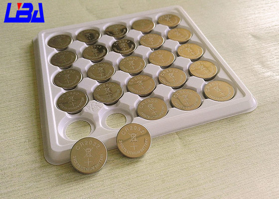 Batería primaria de la célula del litio, batería recargable de la célula de la moneda de los 240m ah 3 voltios