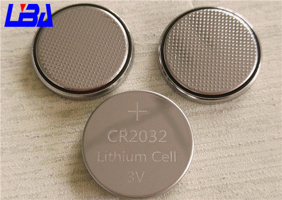 Poder verde 240mAh 3v del litio de las baterías durables del botón para los juguetes eléctricos