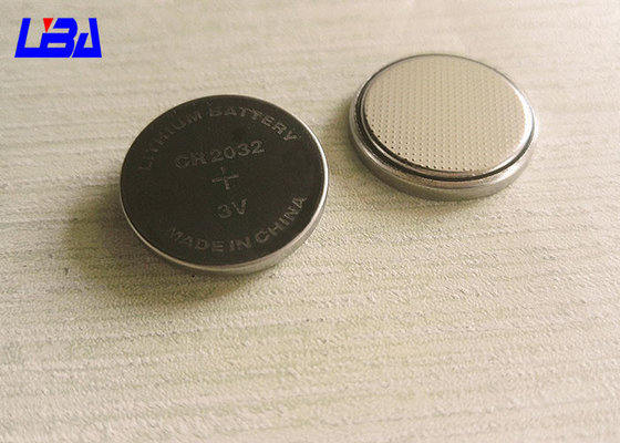 Batería 240mAh recargable ligero de la moneda del manganeso 3V del litio