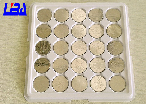 Célula primaria 3V no recargable los 20MM *1.6mm 90mAh de la moneda del litio CR2016