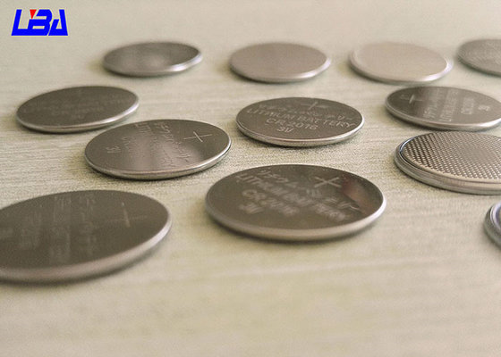 Batería de la moneda de la alta capacidad 3v del equipo de audio, batería durable del reloj de 1.7g Cr2016