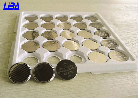 Batería primaria de la célula de la moneda del equipamiento médico, batería de litio estándar Cr2016