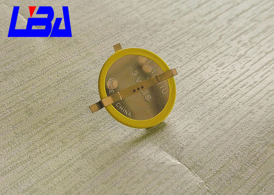 La batería de la alta capacidad CR2032 con la soldadura tabula el paquete de ampolla vendido al por menor 90mAh