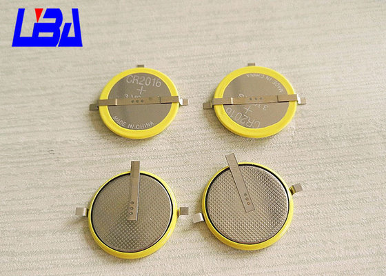 Batería de litio original Cr2032 con la soldadura, Cr2032 durable con el conector