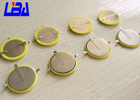 Batería durable con el conector, batería estándar de Cr2032 Cmos de la célula de la moneda Cr2032
