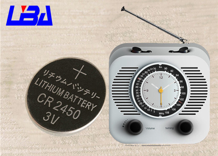 Batería 3v 600mAh del botón de CR1220 CR2477 CR2430 CR2450 para el equipo electrónico de baja potencia