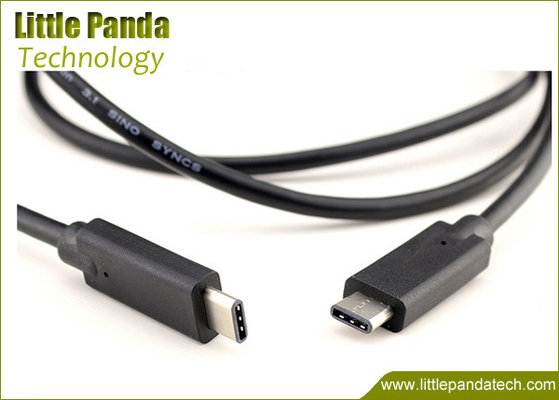 China Factory Super Speed USB Data Cable 10Gbps USB 3.1 Male To Male Type C Charger Cable