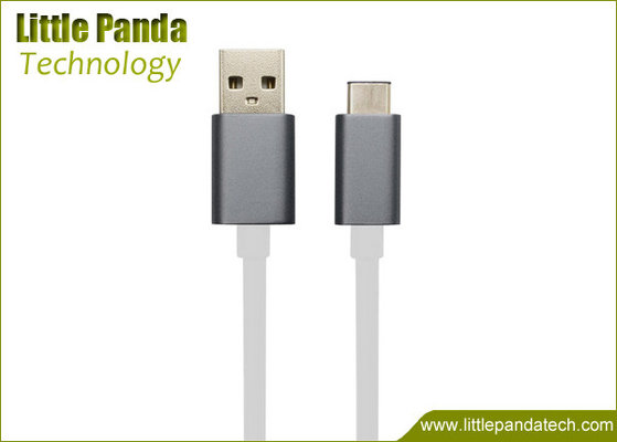 Aluminum Plated USB Data Cable USB 2.0 to USB 3.1 Type C USB Charging Cable Male to Male