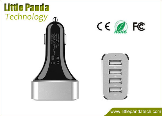 Smart Phone Universal USB Car Charger Car Mobile Charger, Wireless Car Charger with 4 USB Ports