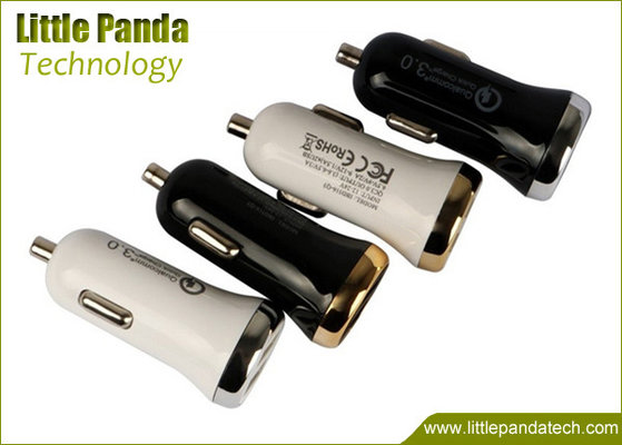 Super Small Size Universal USB Car Charger QC3.0 Multi-function USB Car Charger RoHS Car Charger