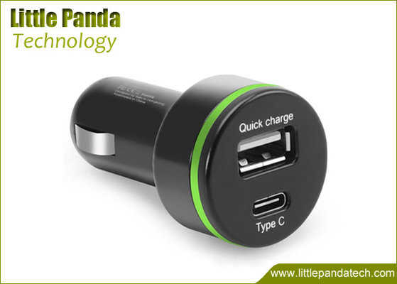 Customed Gifts Universal USB Car Charger Type C Car Charger with QC3.0 Port