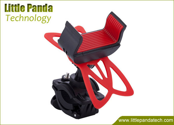 Promotional rotatable cell phones smartphones bike phone mount with silicone strap