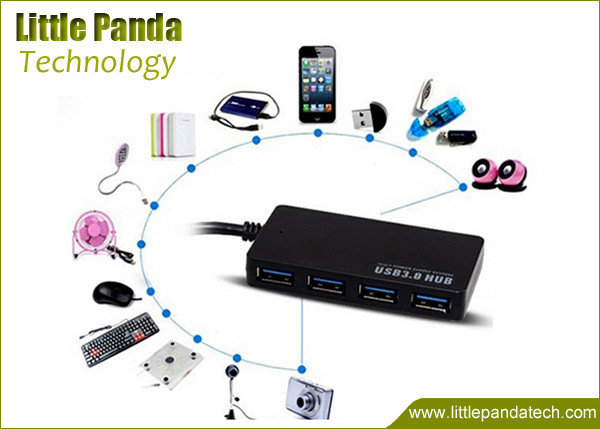 Best Selling USB Splitter 3.0 Type C with 4 Ports Hub for 2015 New Macbook USB Hub