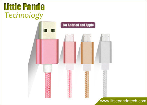 High Quality Fast Charging Micro USB Cable Double Sided USB Data Cable 8pin+v8 for Android