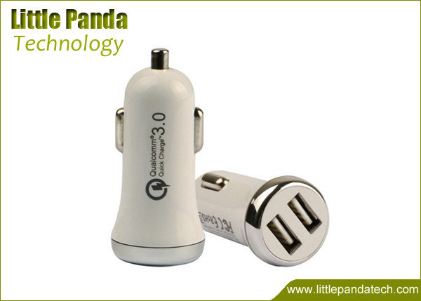Smallest Size Dual USB Car Charger Universal USB Car Charger with Good Quality and Best Price