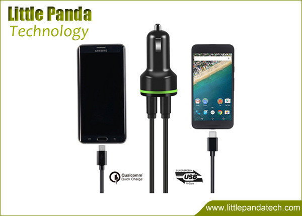 Consumer Electronic Mobile Phone Car Charging Adapter, Universal USB Car Charger for Phones