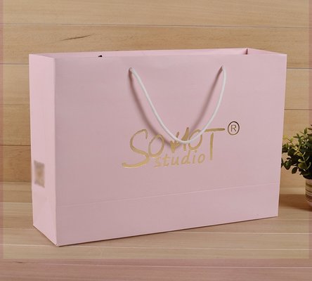 factory customize coated fold able paper bag for luxury gift paper shopping bag,paper shopping bag with custom logo