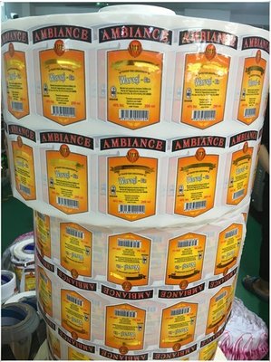 waterproof self adhesive pvc sticker for red wine lables,custom printing waterproof self adhesive wine lables