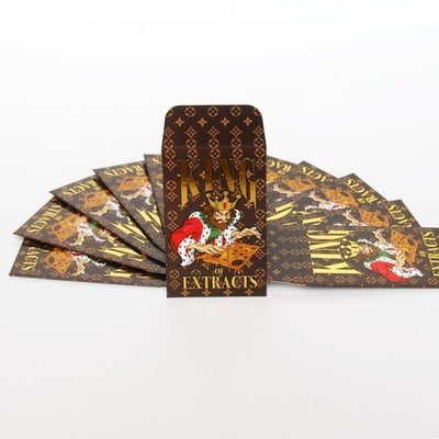 gift cards packaging paper envelop  cheap shiny silve foil packing paper envelop  custom invitation envelope