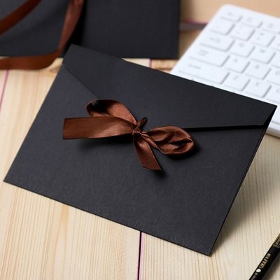 colorful printing art paper envelopes customized gold foil stamping thank you card with envelope