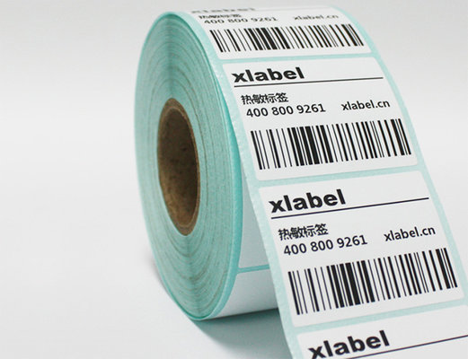 produce custom logo roll bardcode stickers and labels,fancy design bardcode sticker double layer label sticker