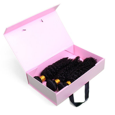 Luxury Packaging Custom Logo Printing Hair Extension Paper Box, hair extension paper box packaging