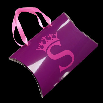 Hair Extension Box For Packaging.,Paper Pillow Box for Hair Extension packing
