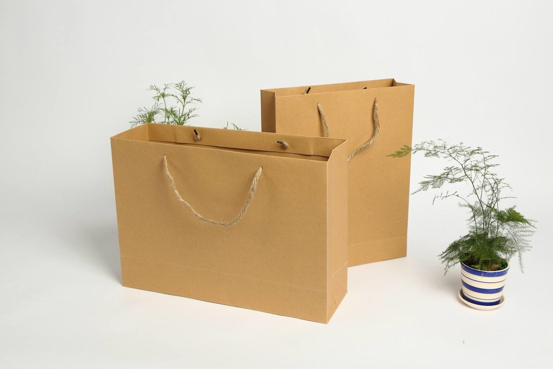 2018 Latest Design For Customized Luxury Kraft Paper Gift Bag,Customized brown craft paper bags,promotional cheap bags